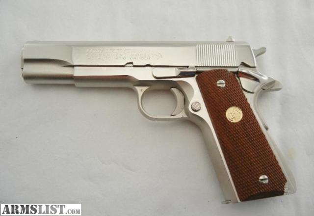 ARMSLIST - For Sale: Colt 1911 Government Nickel 45 ACP NEW 45ACP ARMSLIST - For Sale: Colt 1911 Government Nickel 45 ACP NEW 45ACP