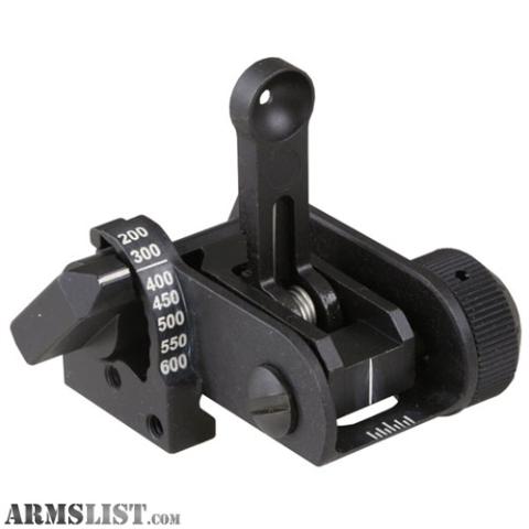 ARMSLIST - For Sale: MATECH BUIS rear sight for m4 ar15 m16