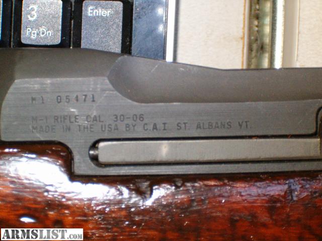 M1 with no original markings - CMP Forums