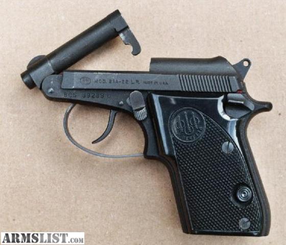 ARMSLIST - For Sale: .22 cal Beretta Mod. 21A-22 (Long Rifle ...