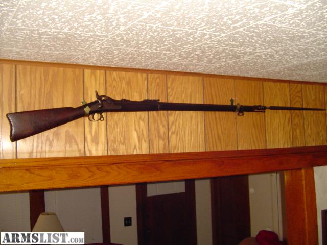 ARMSLIST - For Sale: 1873/1876 Springfield trapdoor with bayonet