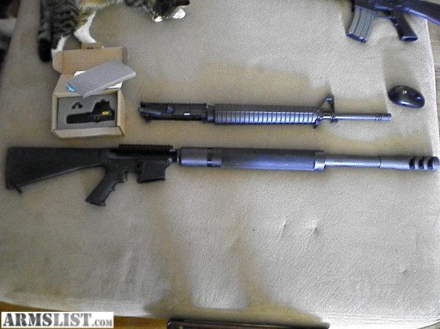 ARMSLIST - For Sale/Trade: ar 15 with 50 bmg upper