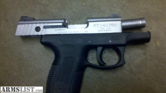 ARMSLIST - For Sale: taurus pt140 40 caliber