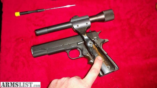 ARMSLIST - For Sale: 1911 Grip Scope Bushnell Phantom