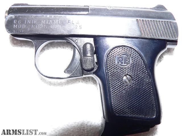ARMSLIST - For Sale: German Rohm/RG-25, .25acp, Semi-Auto