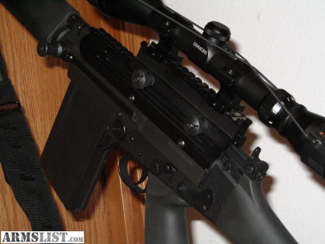 ARMSLIST - For Sale: Fn FAL BLACK SNIPER RIFLE w IMBEL GEAR LOGO