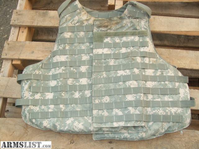 ARMSLIST - For Sale: MILITARY IBA BULLET PROOF MOLLE VEST BODY POINT ...