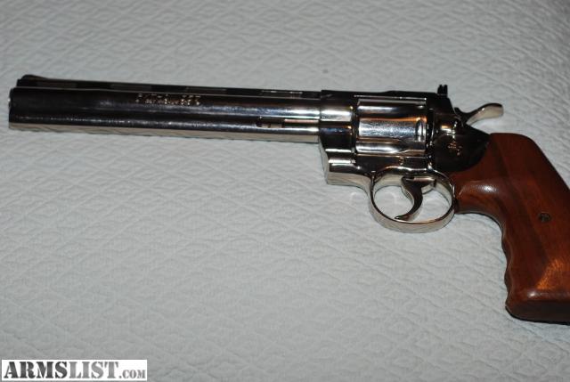 ARMSLIST - For Sale/Trade: Colt Python 8inch barrel .357