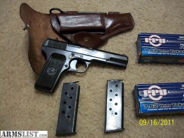 ARMSLIST - For Sale/Trade: Tokarev 7.62x25