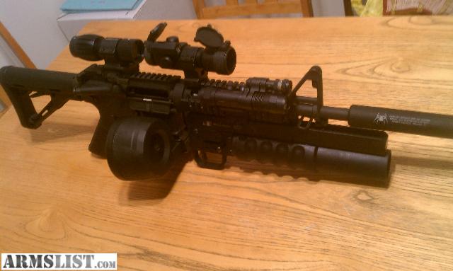ARMSLIST - For Sale: AR-15 & 37mm Launcher