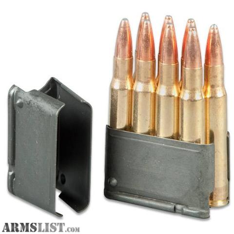 ARMSLIST - For Sale: 24 ,M1 Garand En-Bloc clips holds 8 rounds