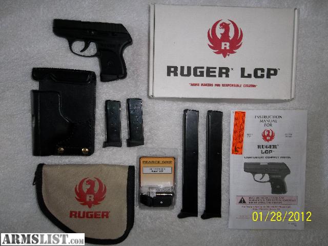ARMSLIST - For Sale: Ruger LCP .380 and accessories