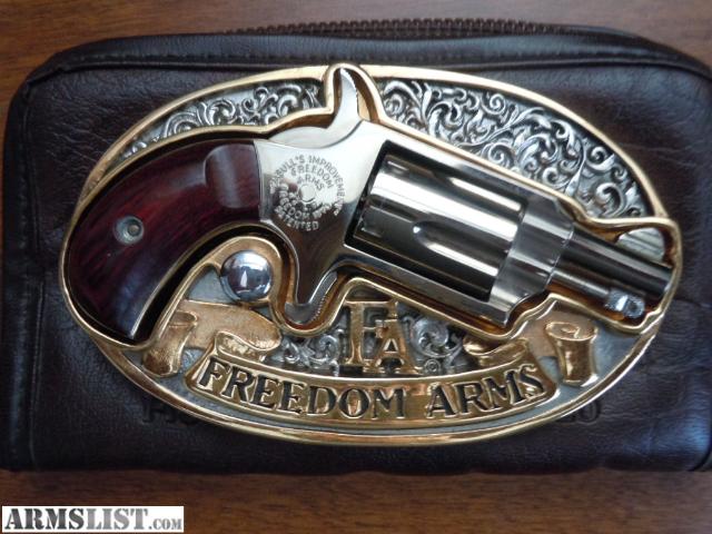 ARMSLIST - For Sale: Freedom Arms 22Cal Belt Buckle Pistol