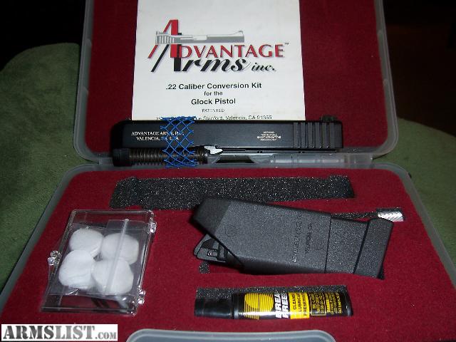 ARMSLIST - For Sale: Glock 29/30 Conversion kit to .22lr Advantage Arms