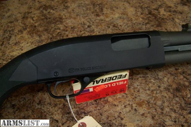 ARMSLIST - For Sale: FN Pump Police Shotgun 12ga