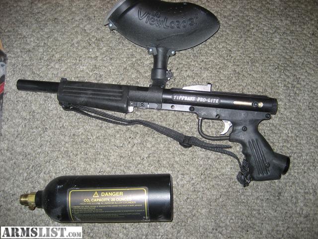 ARMSLIST - For Sale: Tippman Pro Lite Paintball Gun with extras