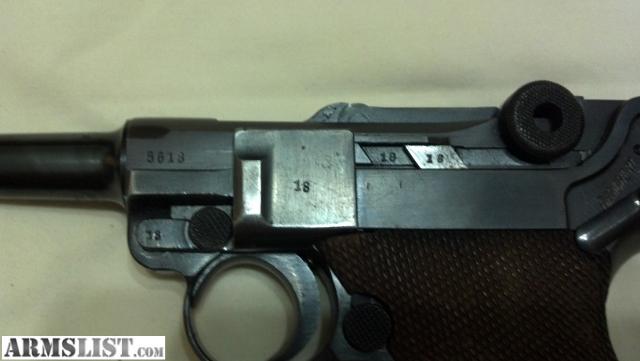 ARMSLIST - For Sale/Trade: Ww2 German Luger