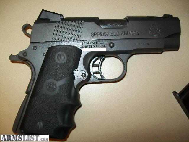 ARMSLIST - For Trade: Springfield Armory 1911 V10 Ultra Compact 45