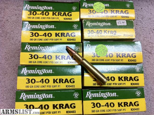 ARMSLIST - For Sale/Trade: 30-40 Krag Ammo