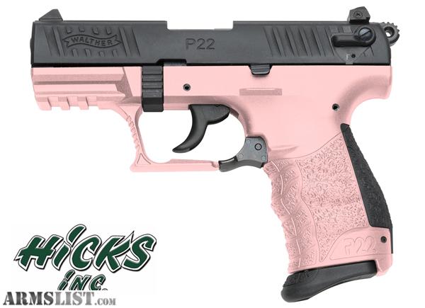 ARMSLIST - For Sale: New Pink Walther P22 Semi Auto Pistol .22lr QAP22502