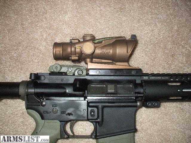 ARMSLIST - For Trade: Tactical AR-15 w/Trijicon ACOG *updated*