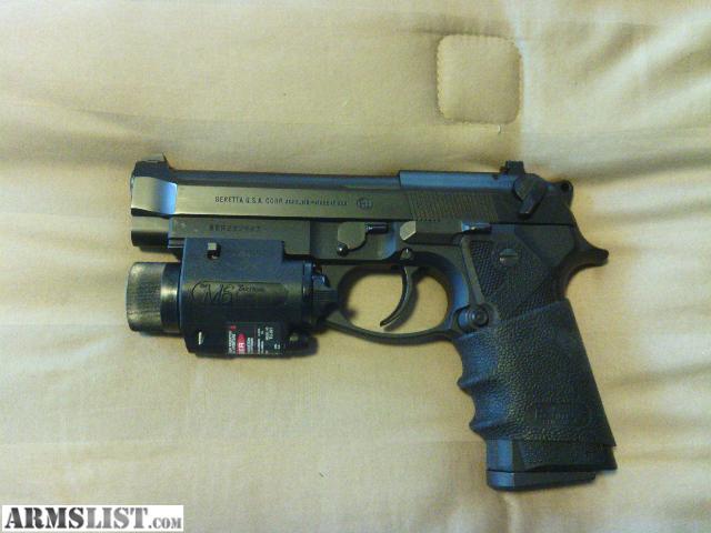 ARMSLIST - For Sale: Beretta model 92 fs vertec with laser/ light combo