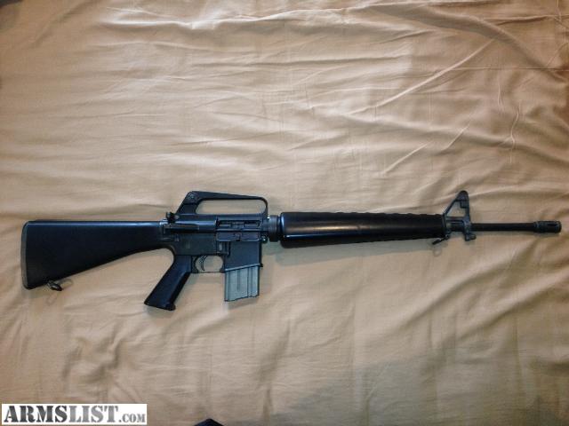ARMSLIST - For Sale: M16 model gun - cap firing