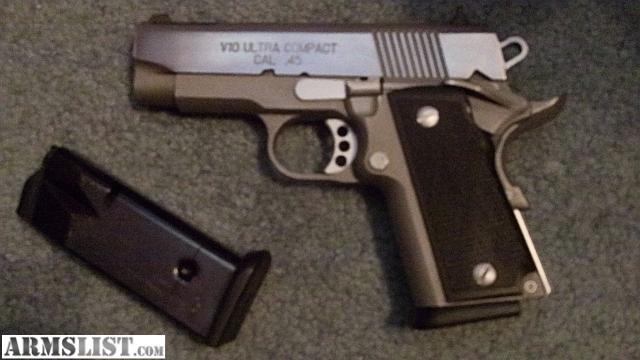 ARMSLIST - For Sale: springfield armory v10 ultra compact 45